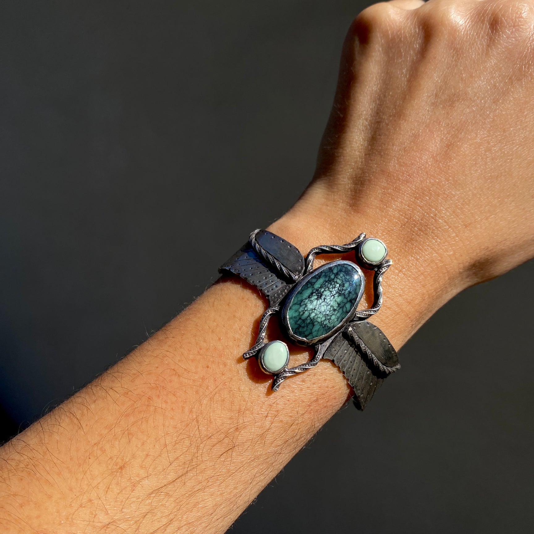 Scarab Cuff – Red Tail